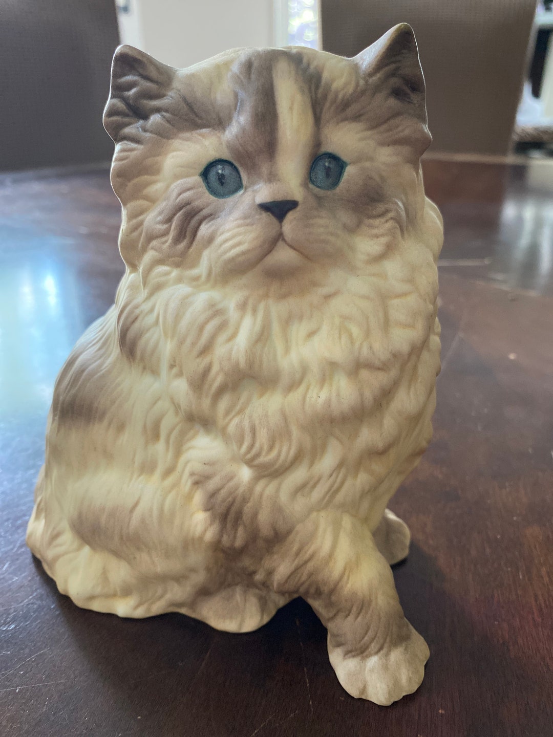 Vintage Porcelain Cat Munro Cat Handcrafted Himalayan Tortie Point - Etsy