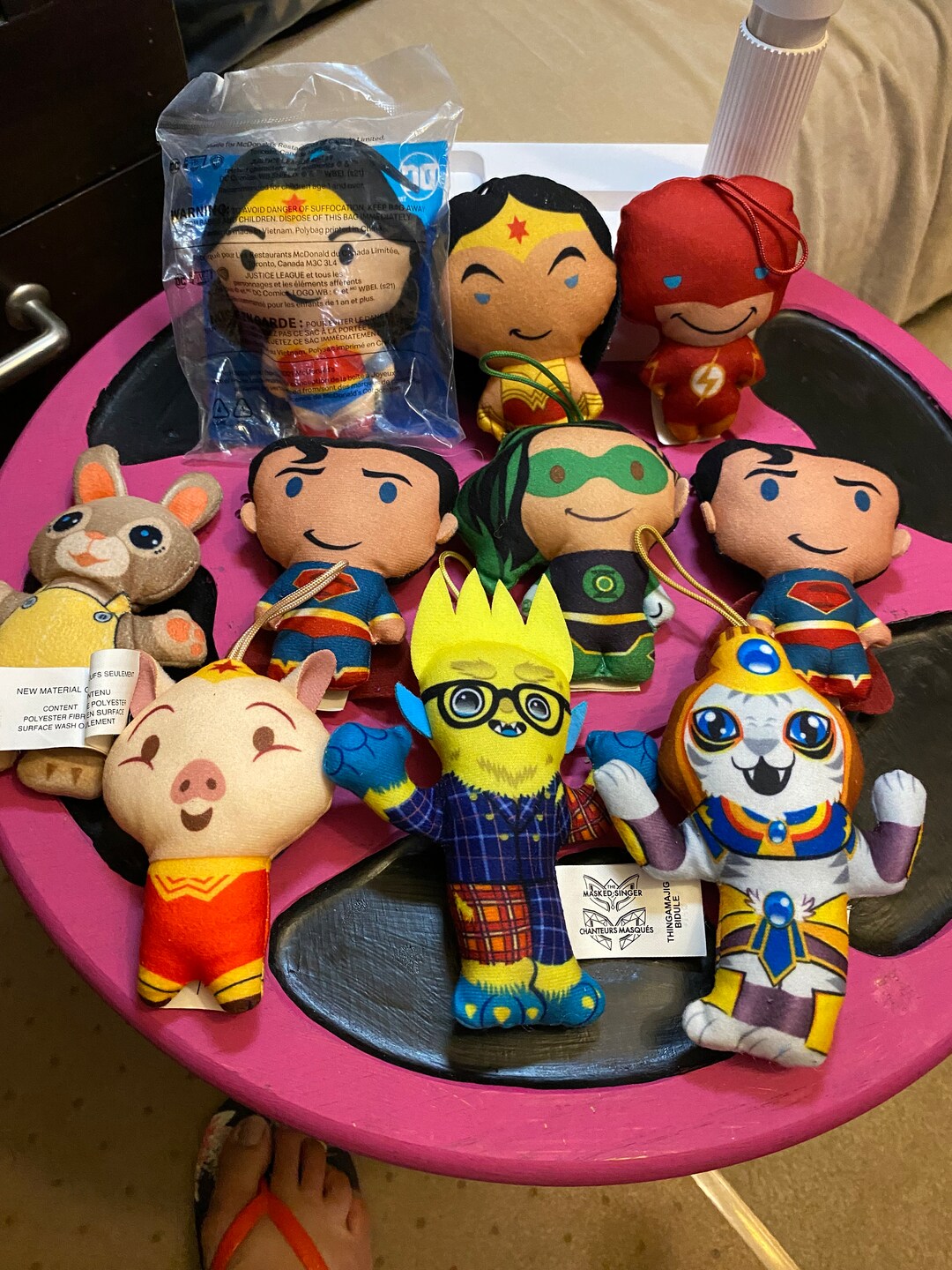 Mcdonalds Happy Meal Toys DC Super Heroes & Pets Plush Toys - Etsy