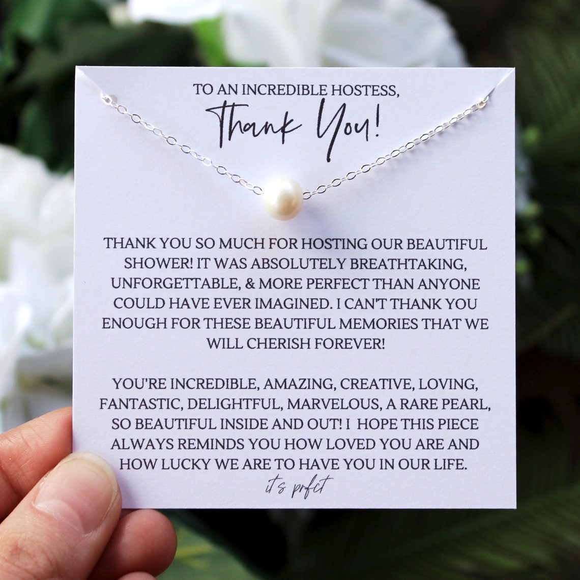 Bridal Shower Hostess Thank You Gift Hostess Gifts For Bridal Etsy