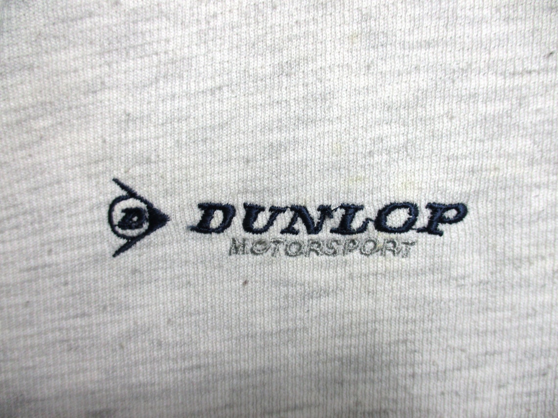 Vintage Dunlop Motorsport Small Logo Full Zipper Sweatshirt - Etsy