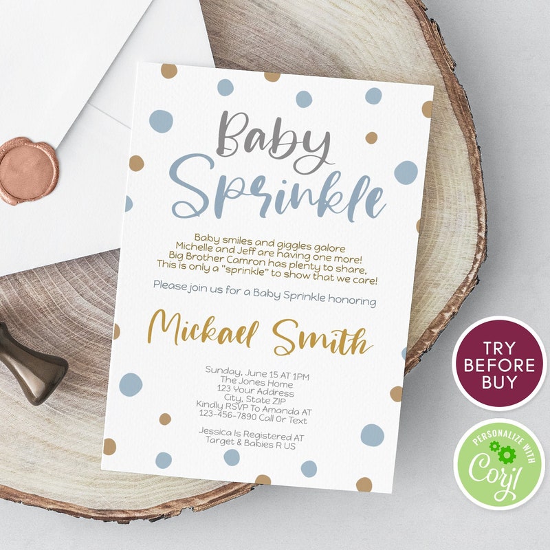 Baby Sprinkle - Etsy