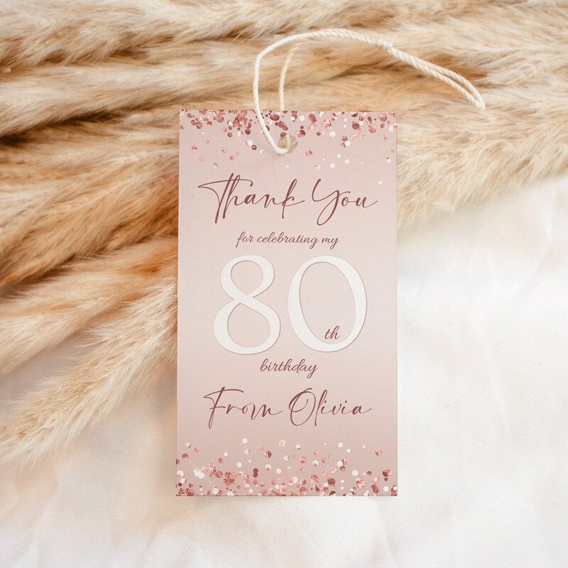 80th Birthday Favors - Etsy