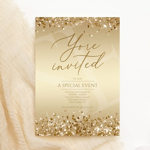 Special Invitation Email Template - Etsy