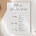 Printable Hen Do Itinerary, Hen Do Invitation Template, Bachelorette ...