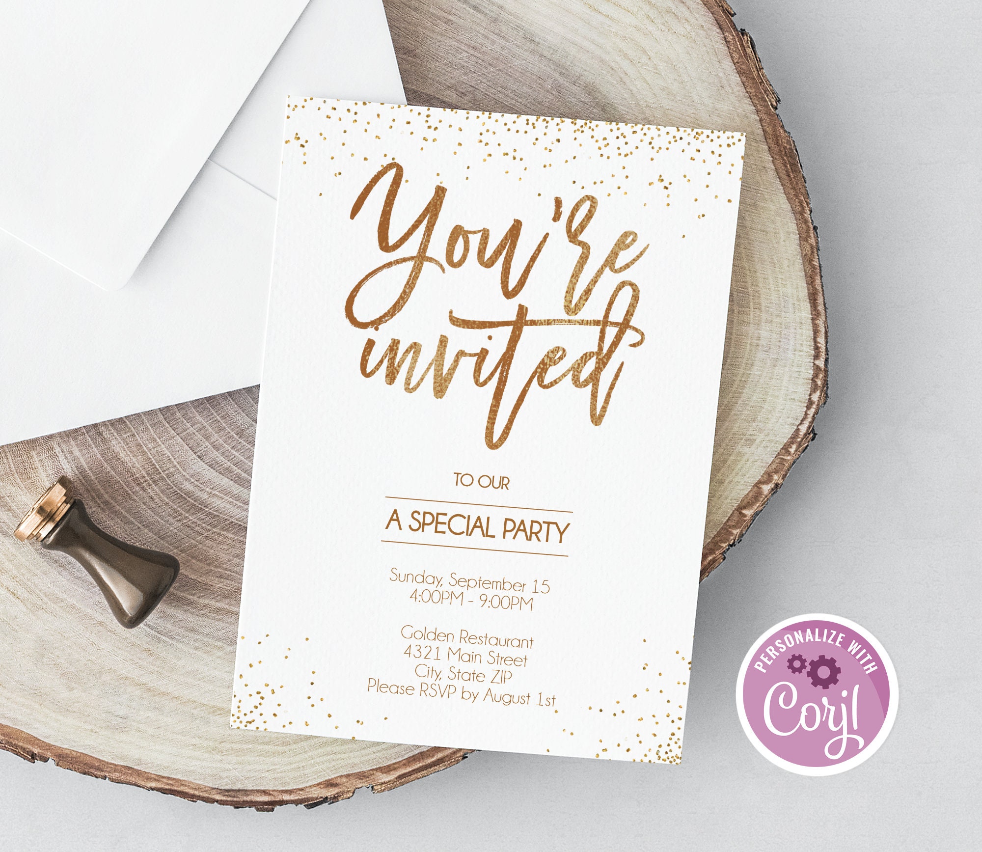 You're Invited Invitation Template Instant Download - Etsy