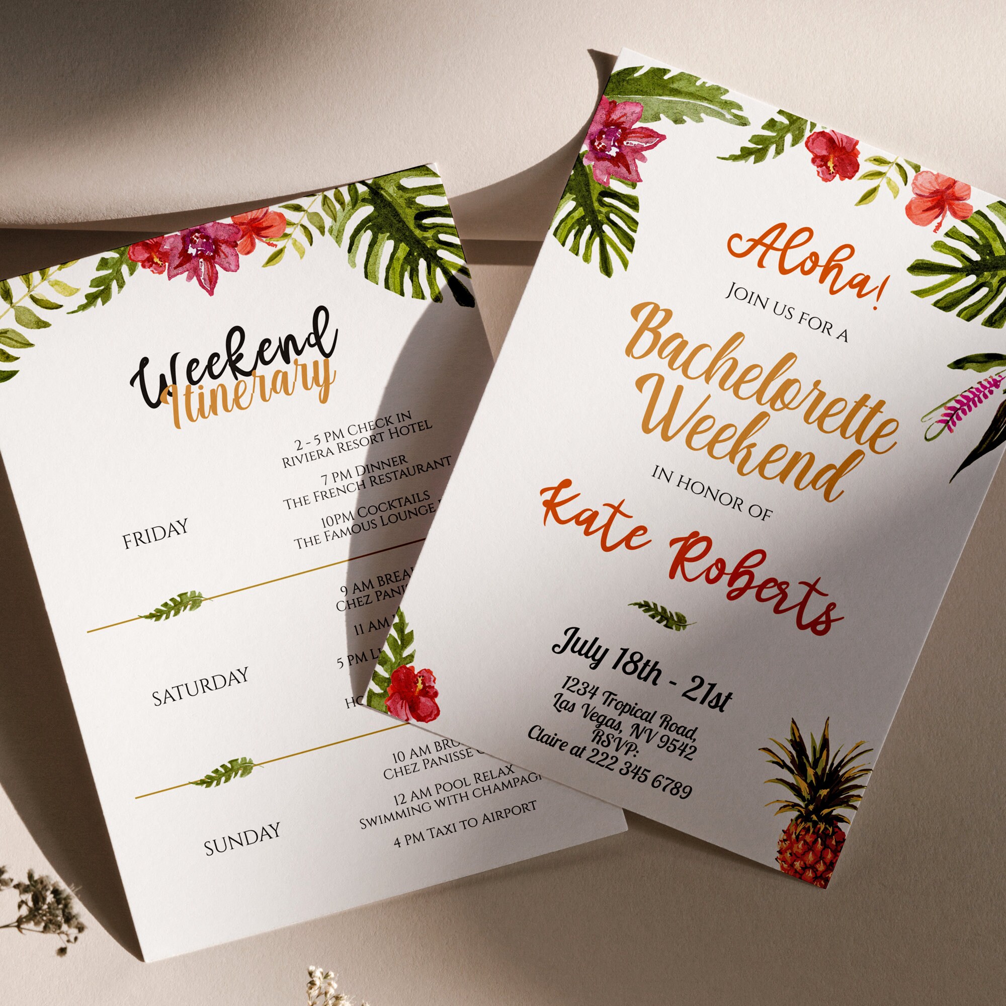 Bachelorette Party Invitations Bachelorette Invite Weekend | Etsy