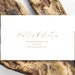 Business Card Gold Template INSTANT DOWNLOAD Printable - Etsy