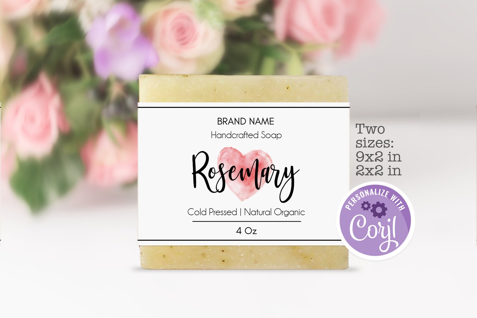 Custom Soap Label Template DIY Printable Soap Labels | Etsy