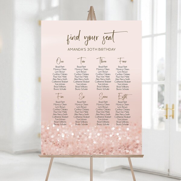 Birthday Chart - Etsy