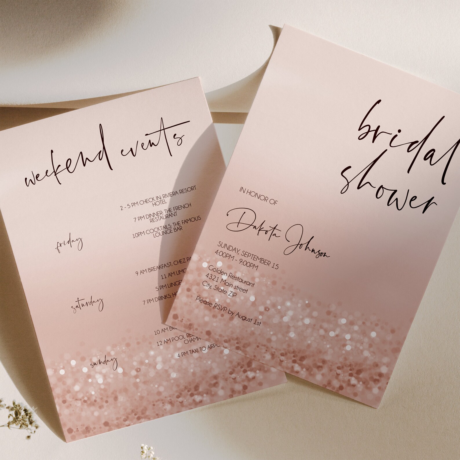 Printable Bridal Shower Invitation Editable Bridal Shower - Etsy