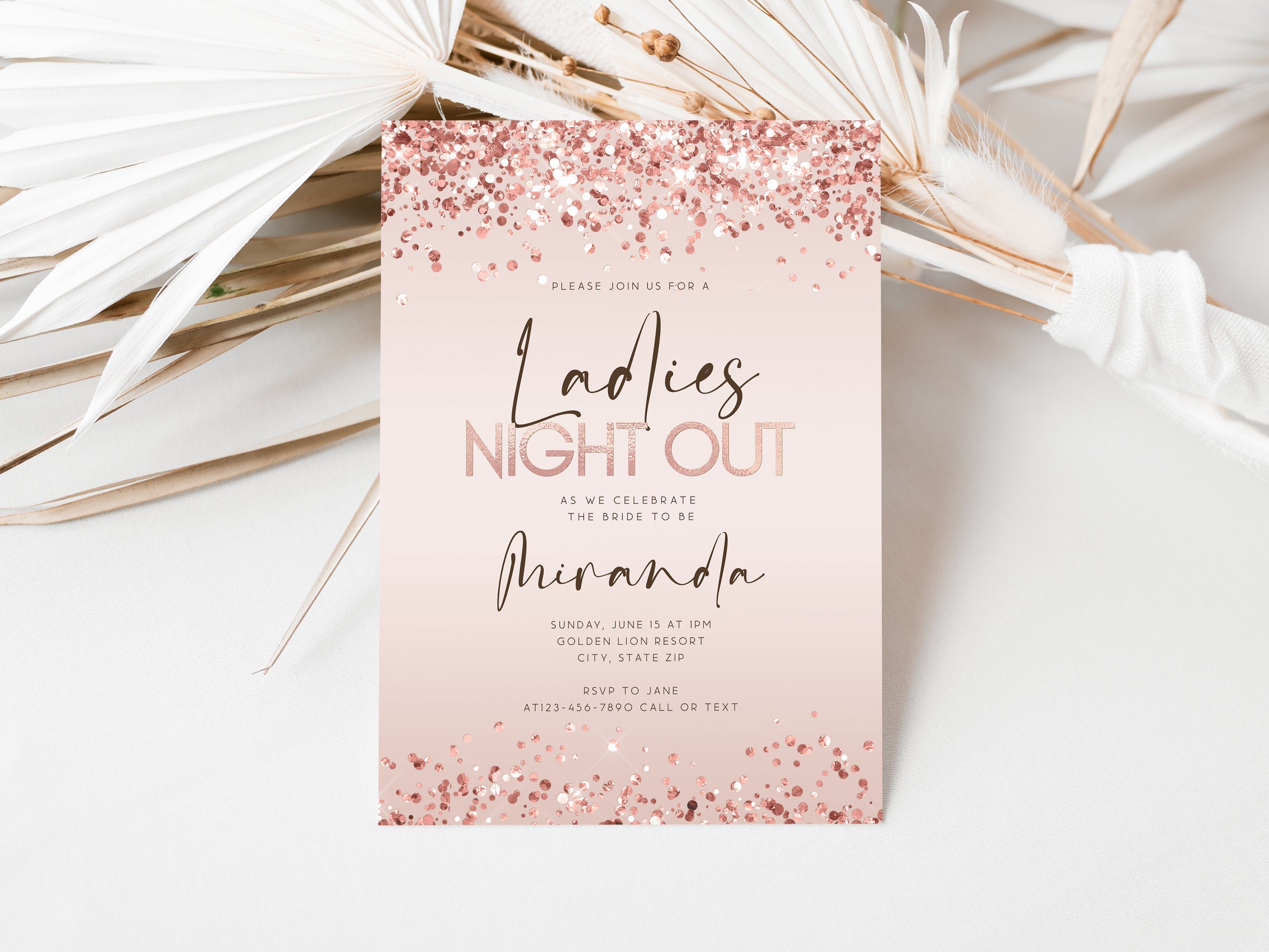 Moms Night Out Invitation