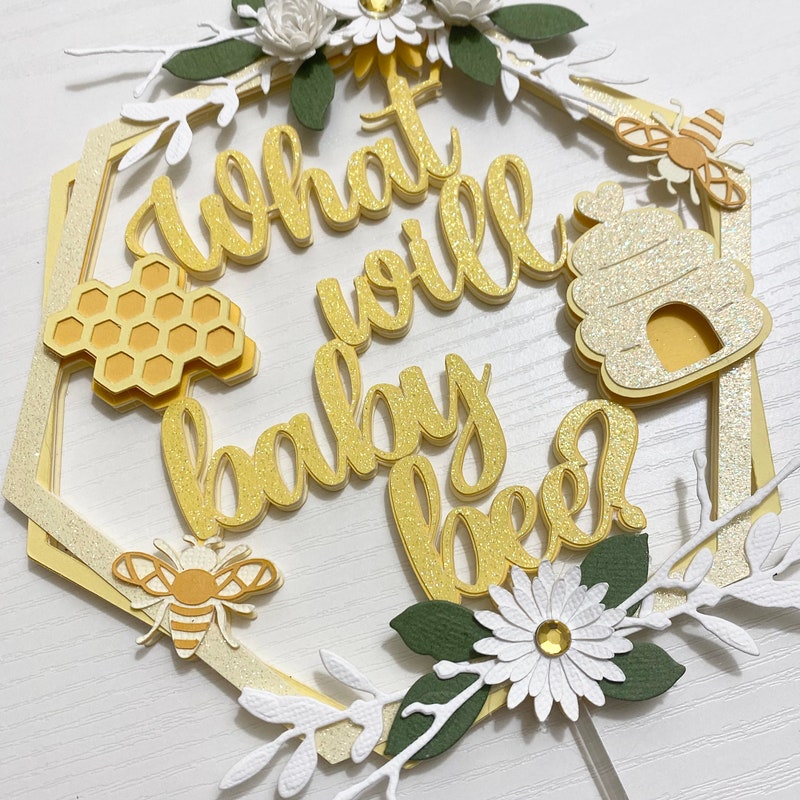 Baby Bee Cake Topper - Etsy