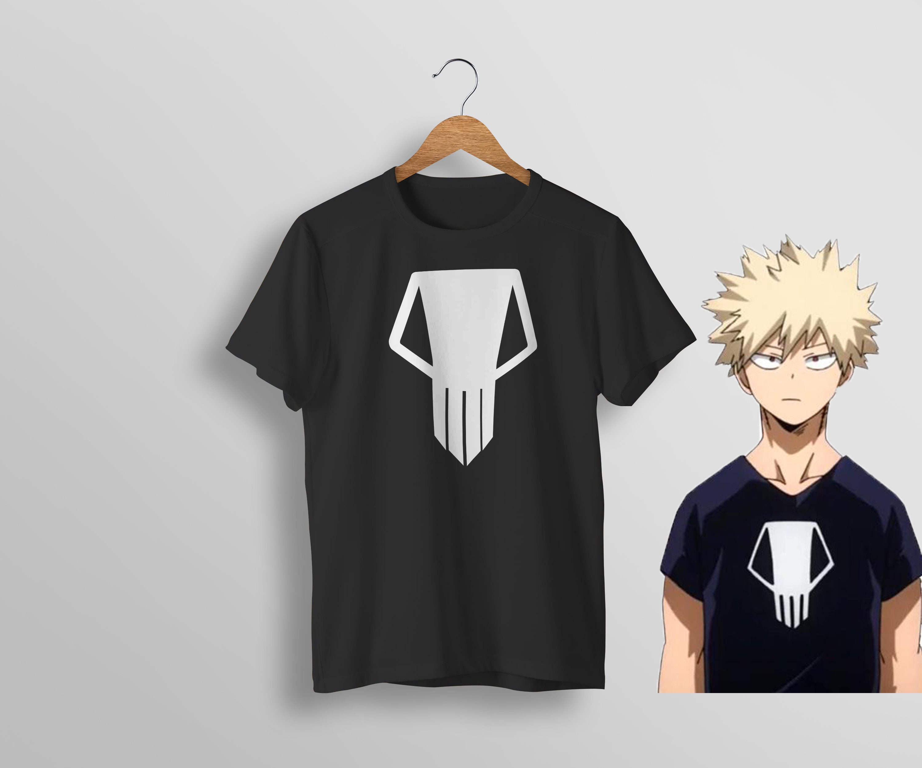 Bakugō Katsuki Skull T-Shirt My Hero Academia Inspired Shirt | Etsy