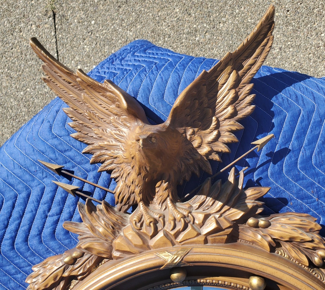 Turner Federalist Eagle Gilded Mirror Large - Vintage VERY RARE Mid ...