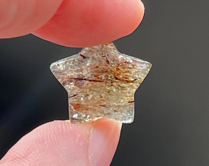 Adorable Rutilated Quartz Star Copper Rutile - Mini Star - Copper ...