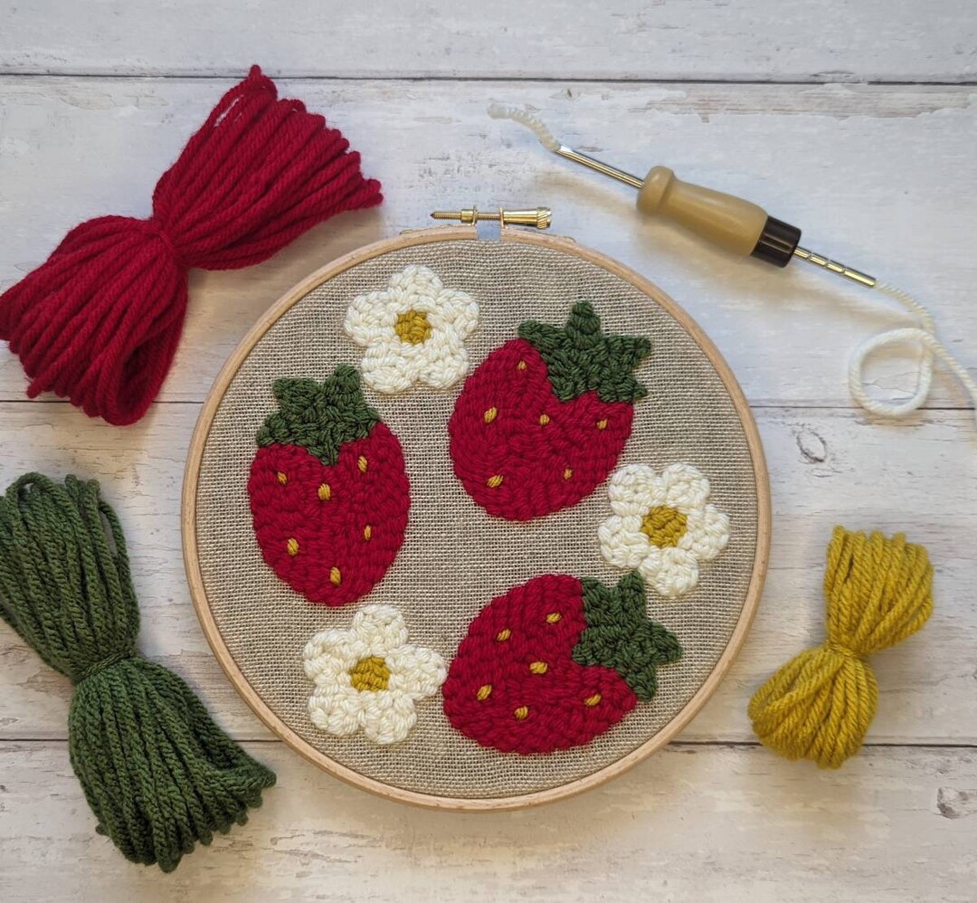 Beginner Punch Needle Kit. Craft Kit. Superior Adjustable Lavor Punch ...