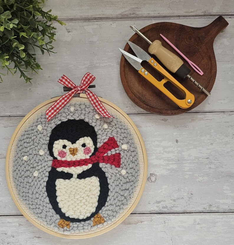 Beginner Punch Needle Kit. Superior Adjustable Punch Needle. Craft Kit. Incl Practice Fabric ...