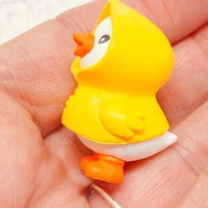 Yellow Duckling in Rain Jacket Tiny Duck Jeep Ducking - Etsy