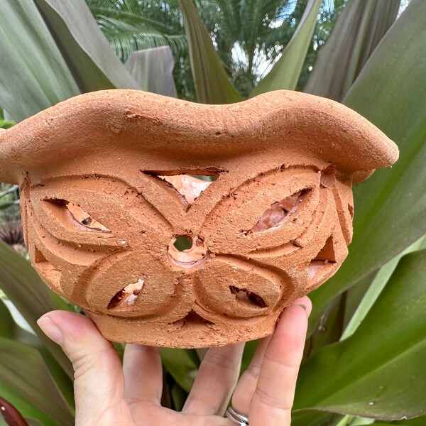 Clay Orchid Pot - Etsy