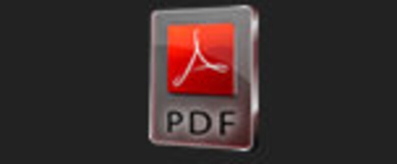 PDF Logo | PDF File Clip Art Logo - Etsy