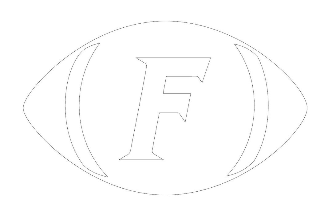 Football DXF, PDF, PNG. Amazing Football Dxf for Use With Various ...