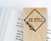 Be Still My Soul Bookmark / Wood Bookmark / Bible Verse / - Etsy