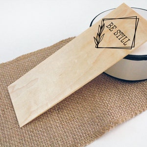 Be Still My Soul Bookmark / Wood Bookmark / Bible Verse / Print / and ...