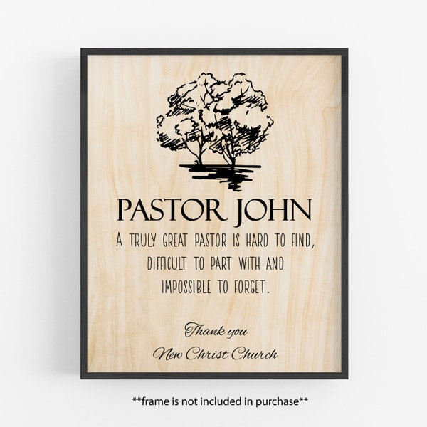 Pastor Appreciation Poem - Etsy