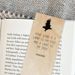 Psalm 119 Bookmark - 'your Word is A Lamp Unto My Feet' | Religious ...