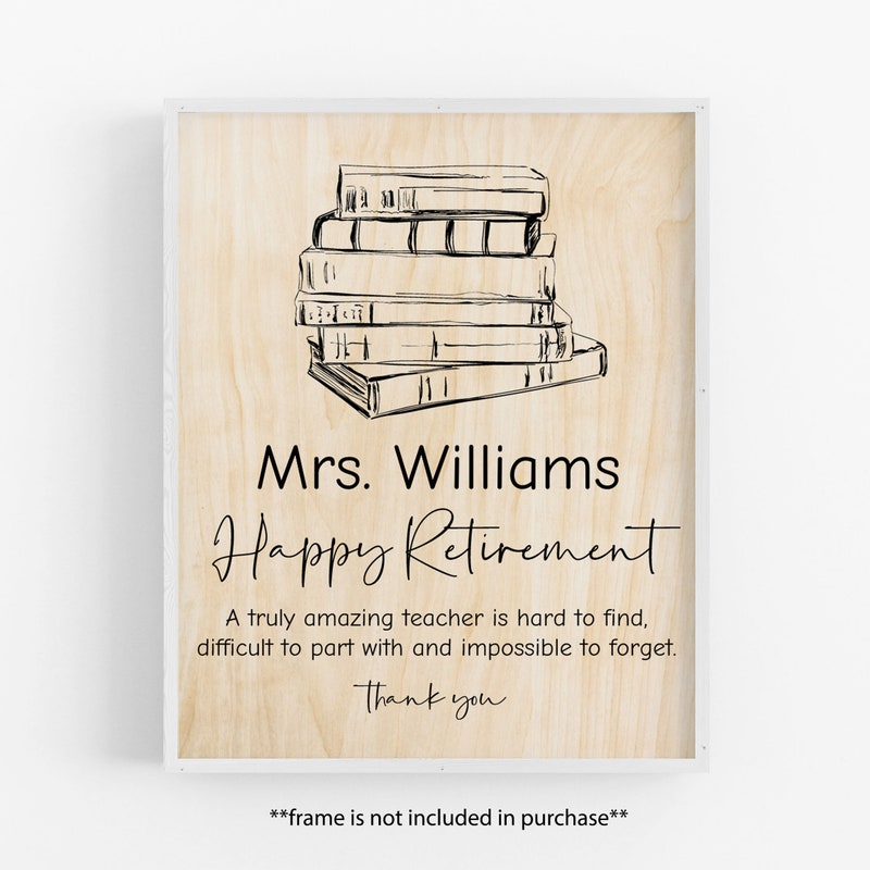 Teacher Retirement Gift - 60+ Gift Ideas for 2025