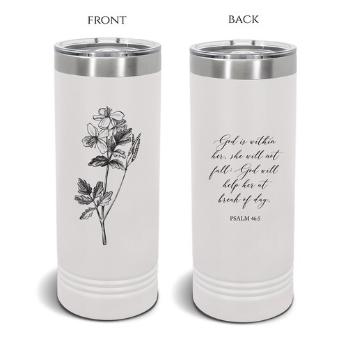 God is Within Her Tumbler Christian Gifts for Women - Etsy