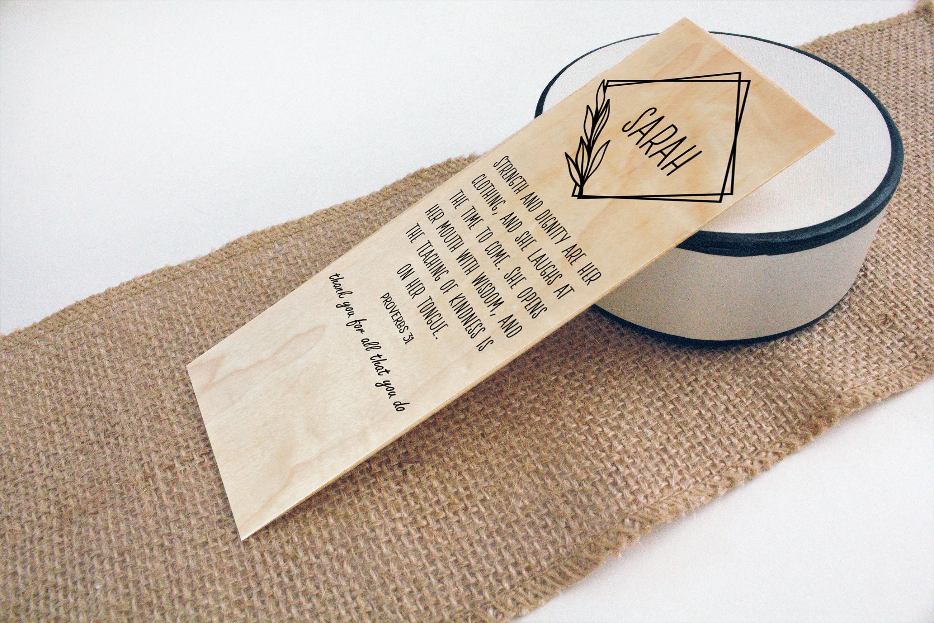 Pastors Wife T Wood Bookmark Pastor Wife Personalized Etsy