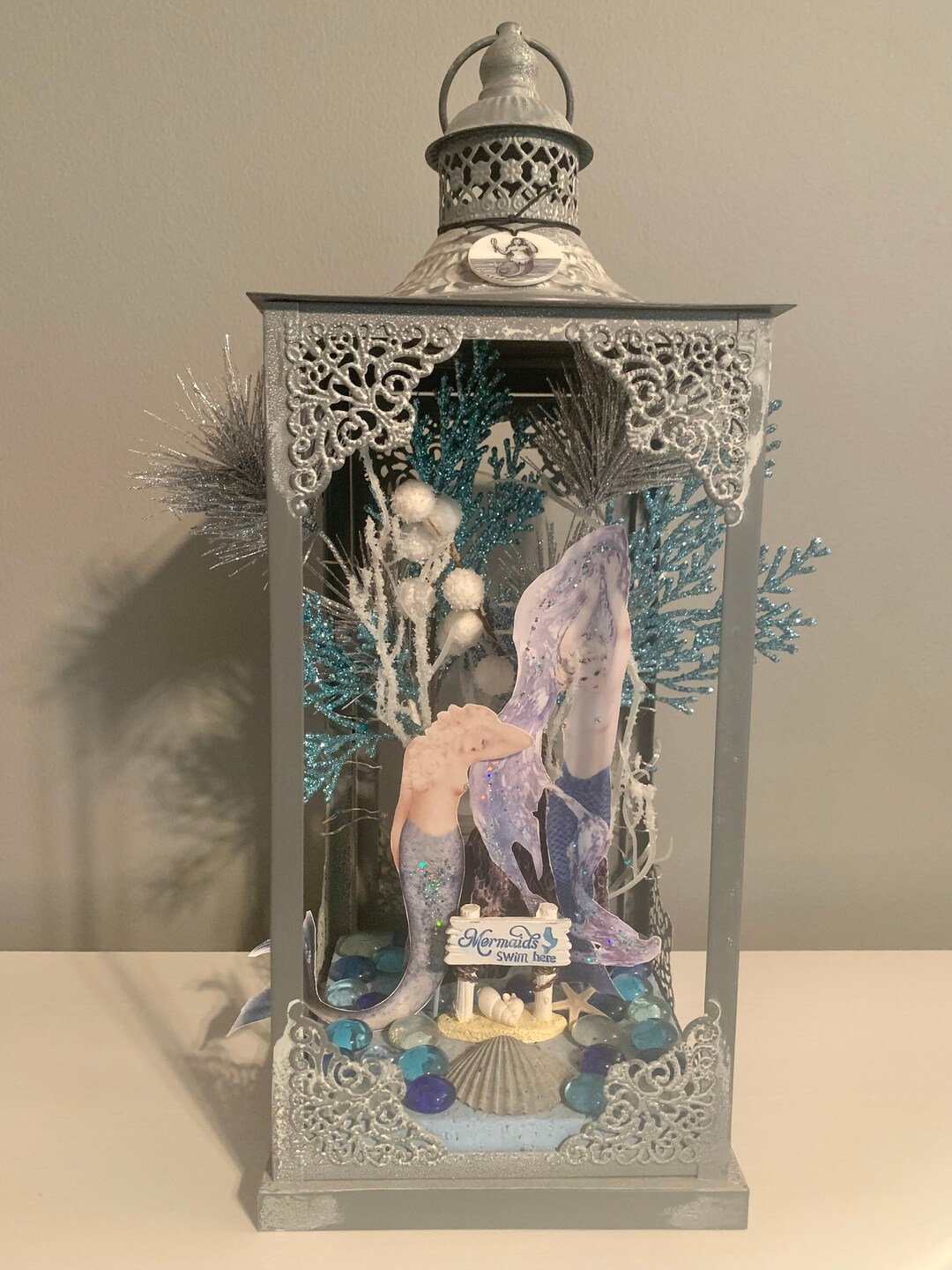 Mermaids Swim Light up Lantern - Etsy