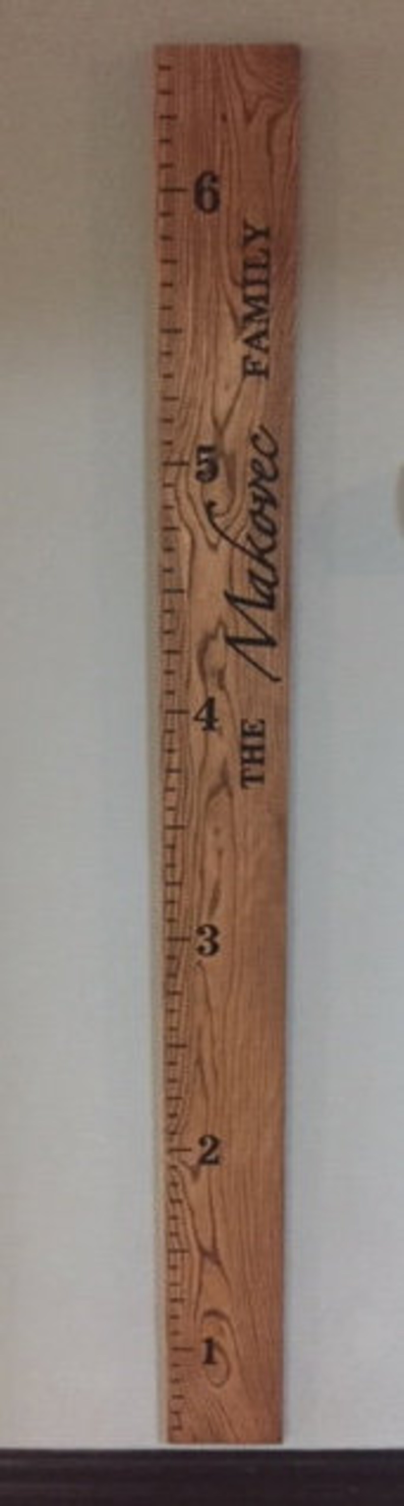 Personalized Growth Chart Ruler - Etsy