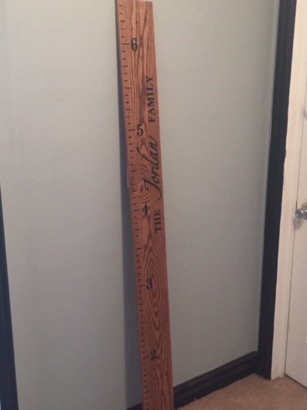 Personalized Growth Chart Ruler - Etsy