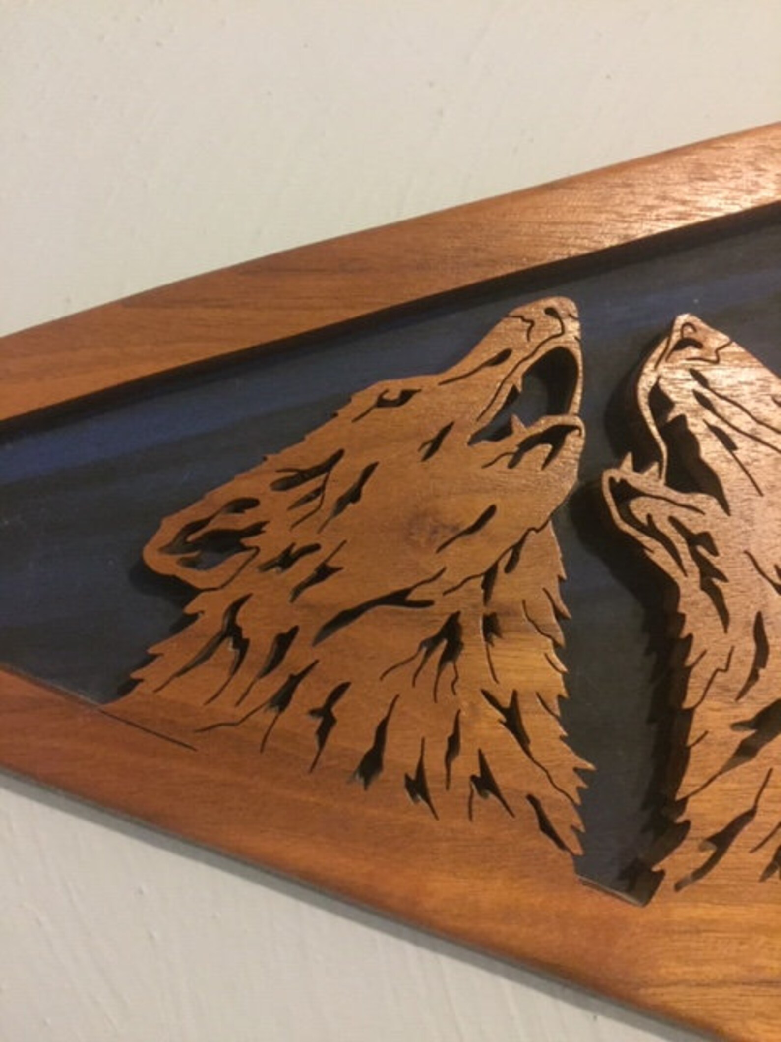 Wolf Arrowhead Wall Art - Etsy