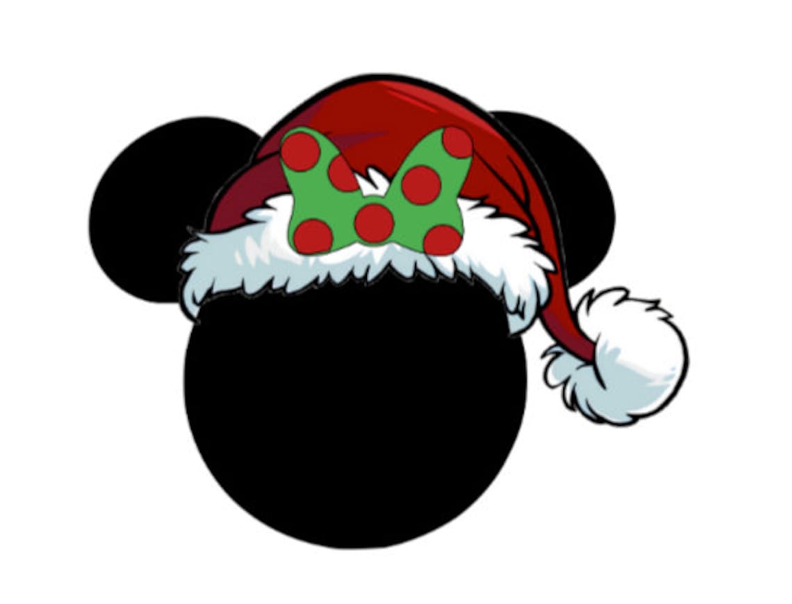 Christmas Mickey Ears | Etsy