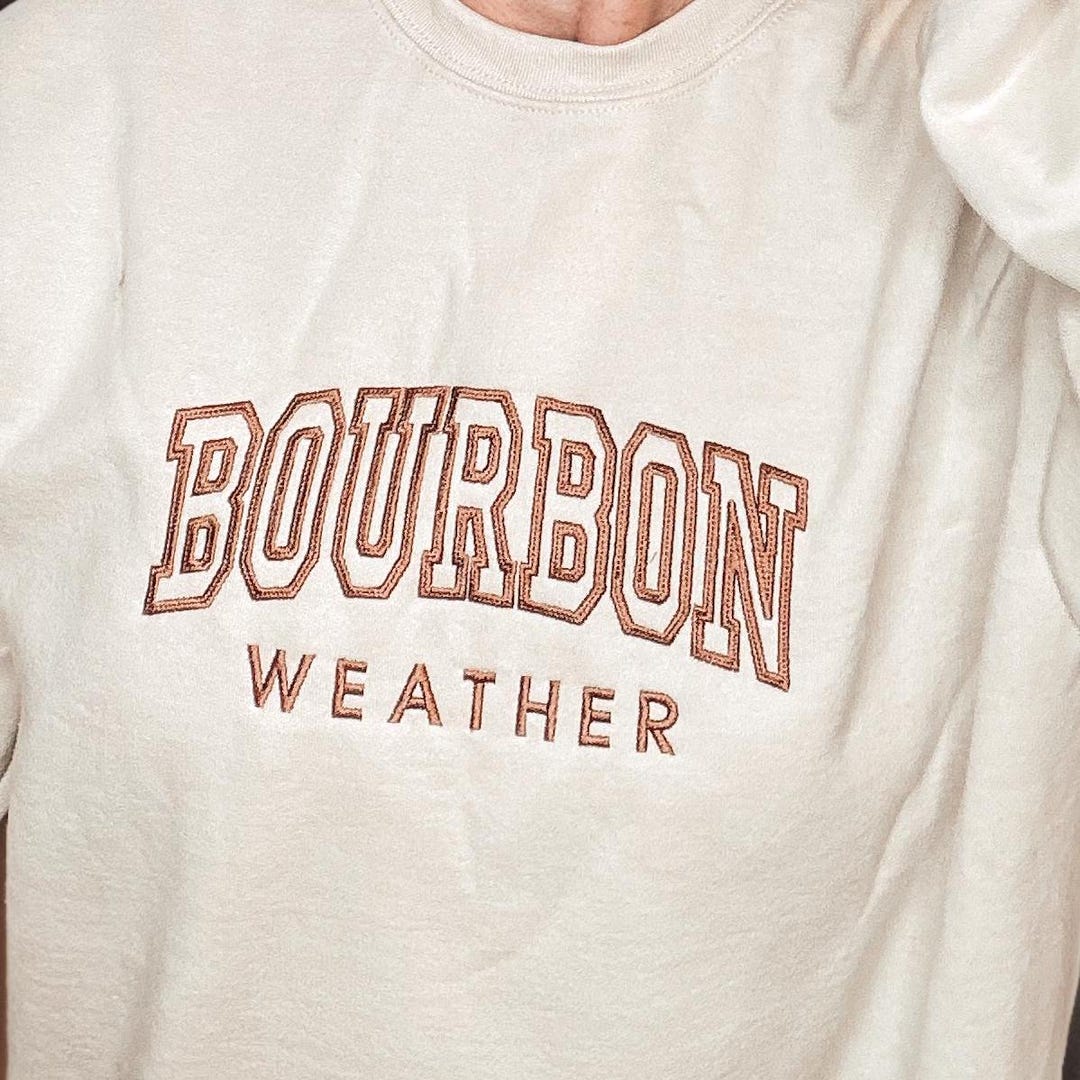 Bourbon Weather Sand Crewneck Sizes Small Medium Large XL 2XL Bourbon ...
