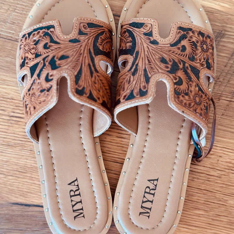 Western Flats Shoes - Etsy