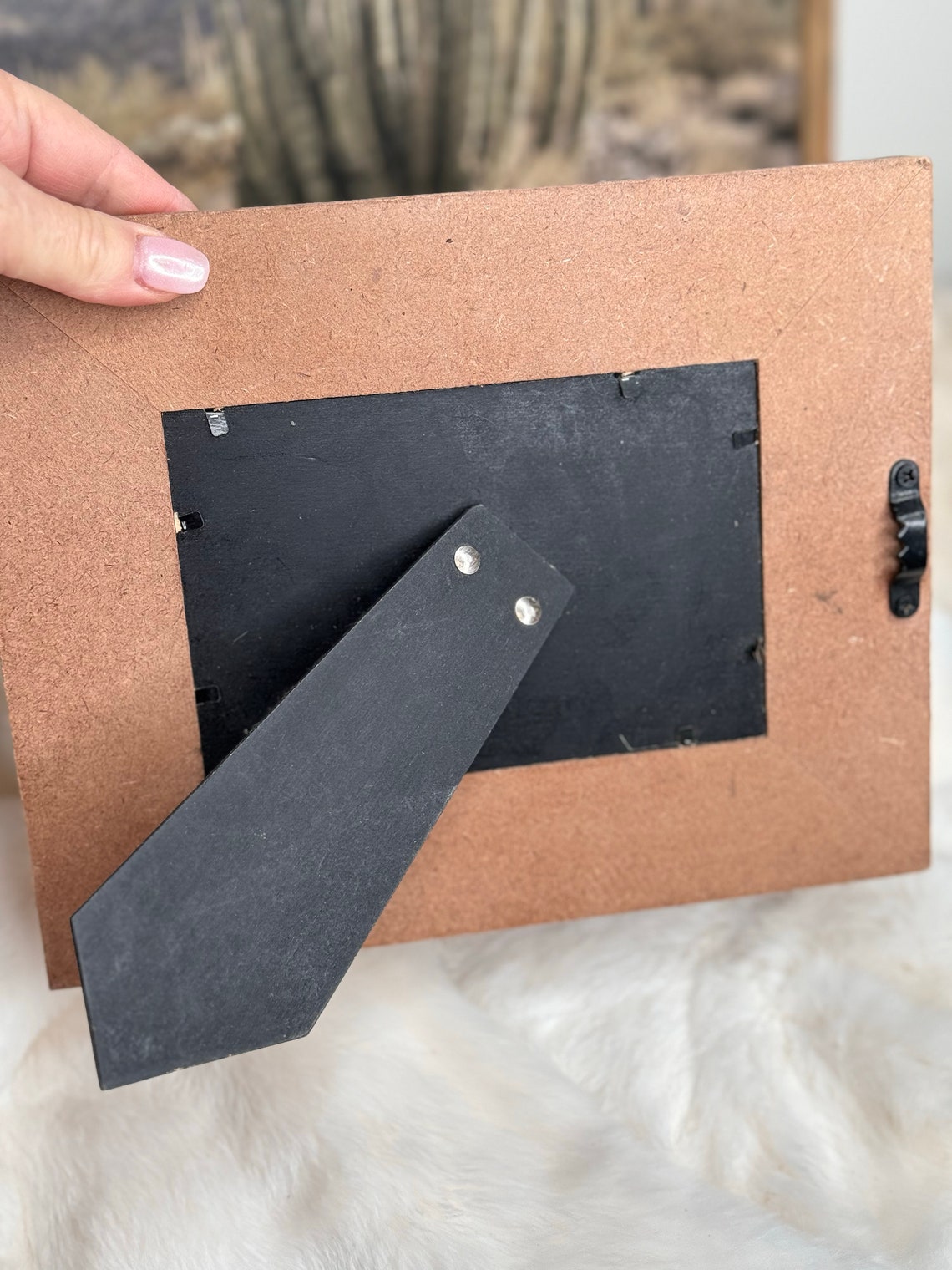 Black Tooled Leather Photo Frame: Western Cowboy Decor (4x6) - Etsy