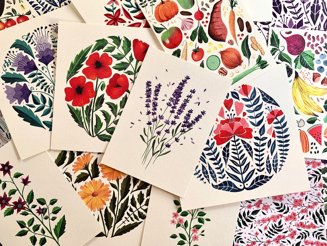 Mystery Pack Postcards Set of 10 - Random Selection - Multipack Art ...