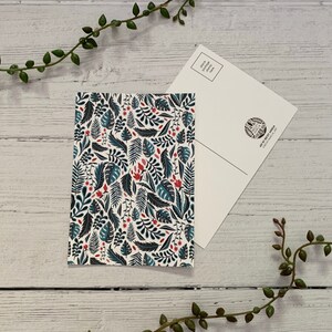 Tropical Botanical Postcard Illustrated Watercolor Art Card | Etsy