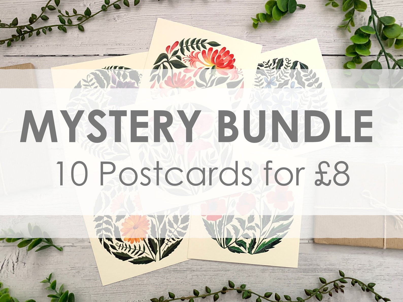 Mystery Pack Postcards Set of 10 Random Selection - Etsy