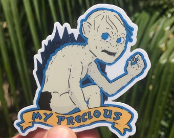 Gollum Stickers - Etsy