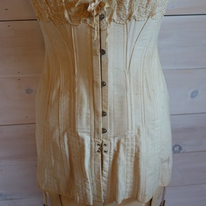 Fabulous Vintage D.F. Cage Dress Form With Edwardian Corset & Garters ...