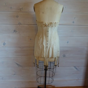 Fabulous Vintage D.F. Cage Dress Form With Edwardian Corset & Garters ...