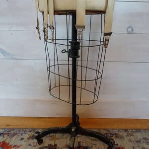 Fabulous Vintage D.F. Cage Dress Form With Edwardian Corset & Garters ...