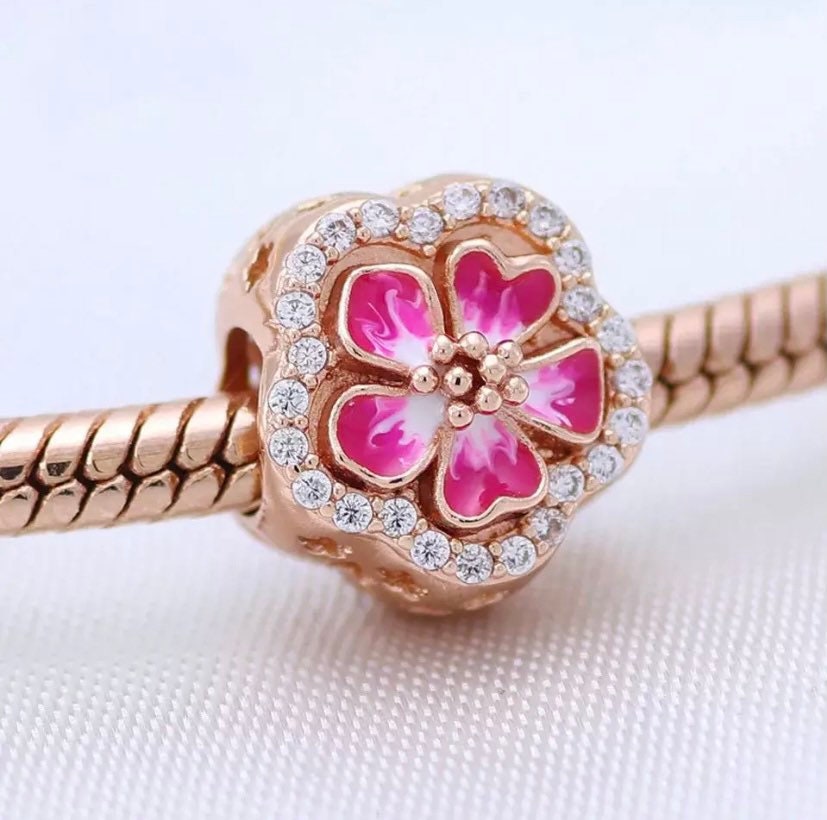 Pandora peach blossom bracelet store