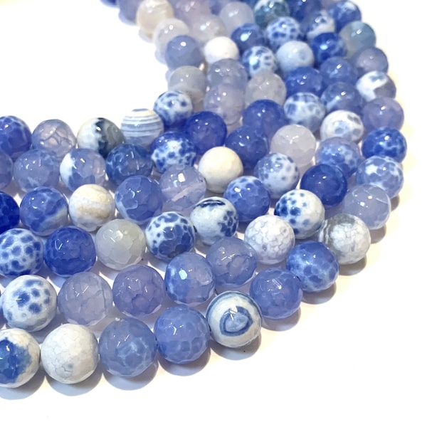 Faceted Round Agate - Etsy