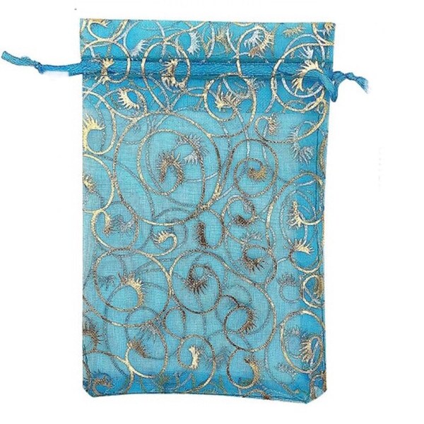 Turquoise Gift Bag - Etsy